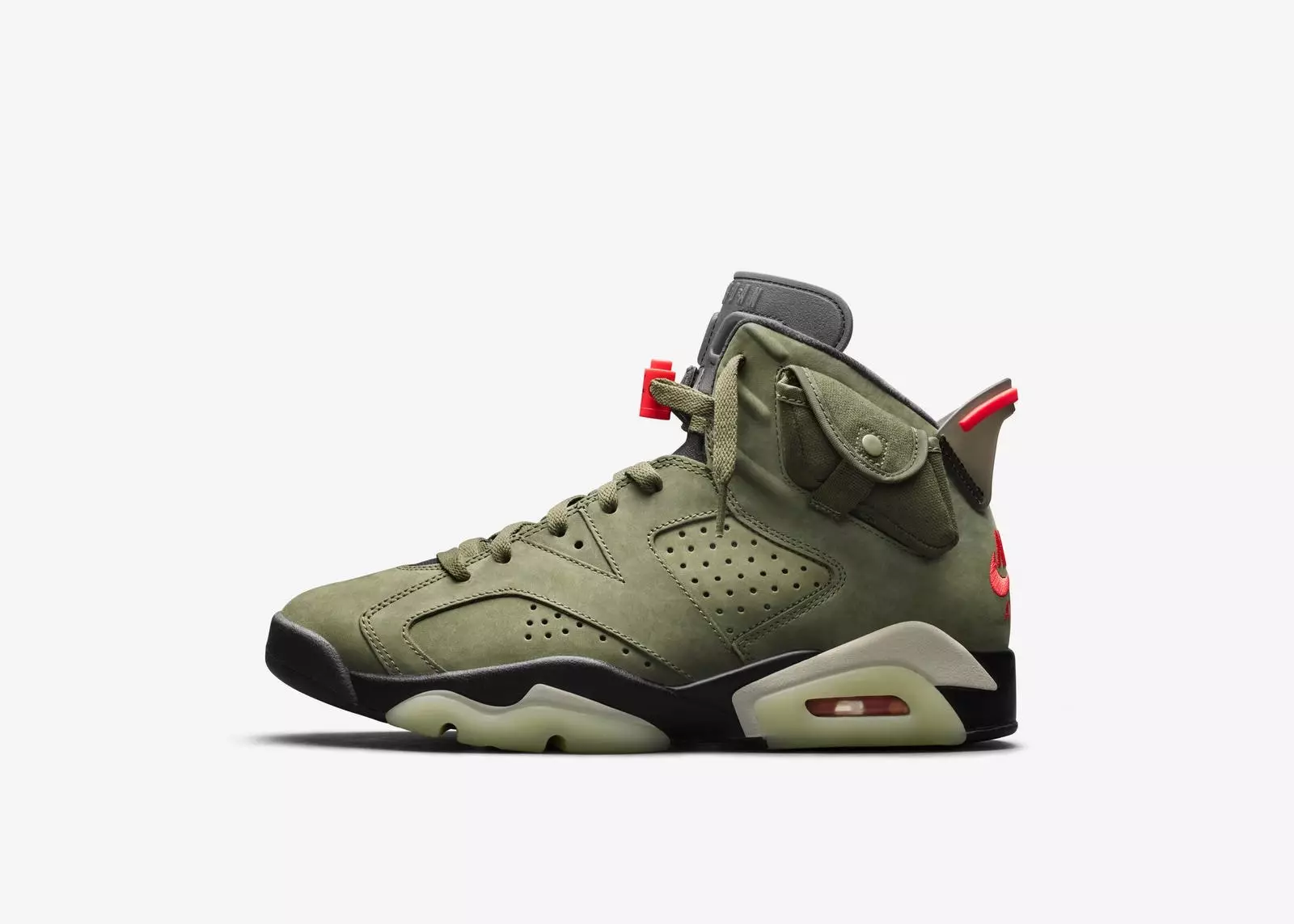 A Travis Scott x Air Jordan 6.