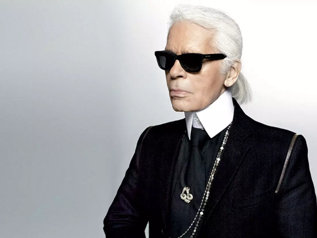 Nodimandry tany Paris teo amin'ny faha-85 taonany i Karl Lagerfeld