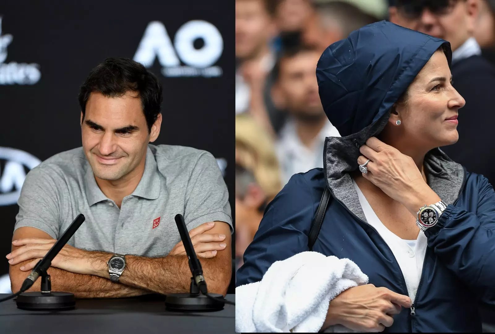 Roger thiab Mirka Federer Rolex