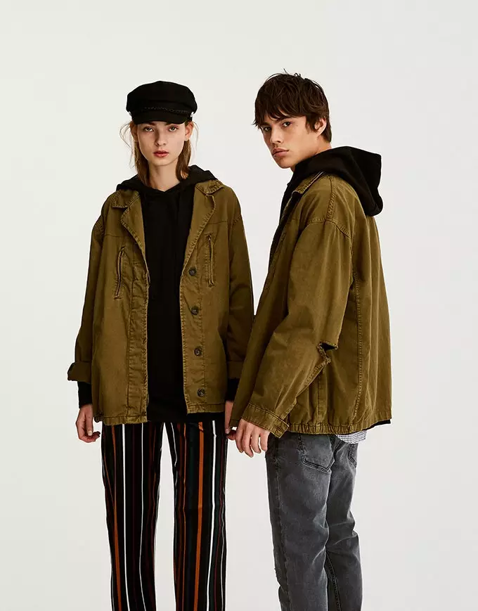 pull bear unisex kollektion modetrends