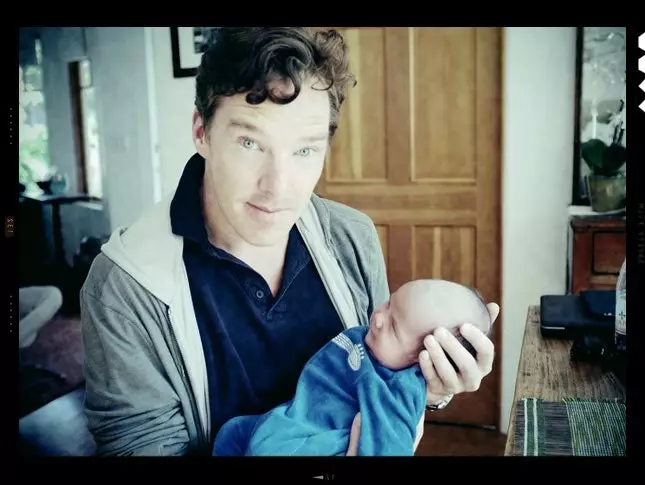 benedict cumberbatch child