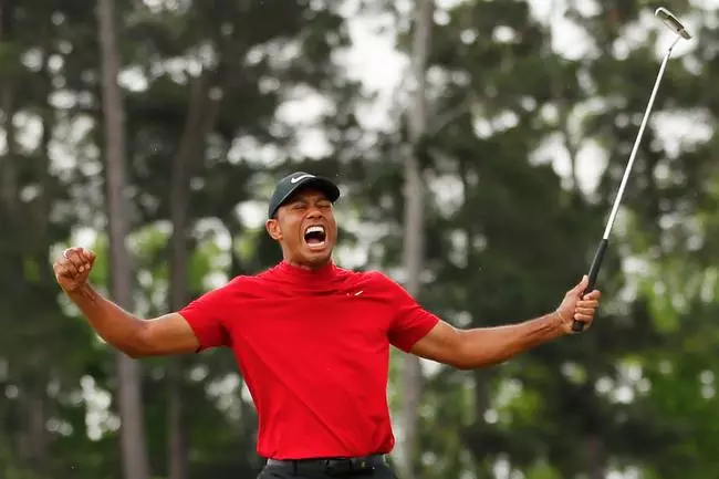 Nejlépe placení sportovci desetiletí Tiger Woods.