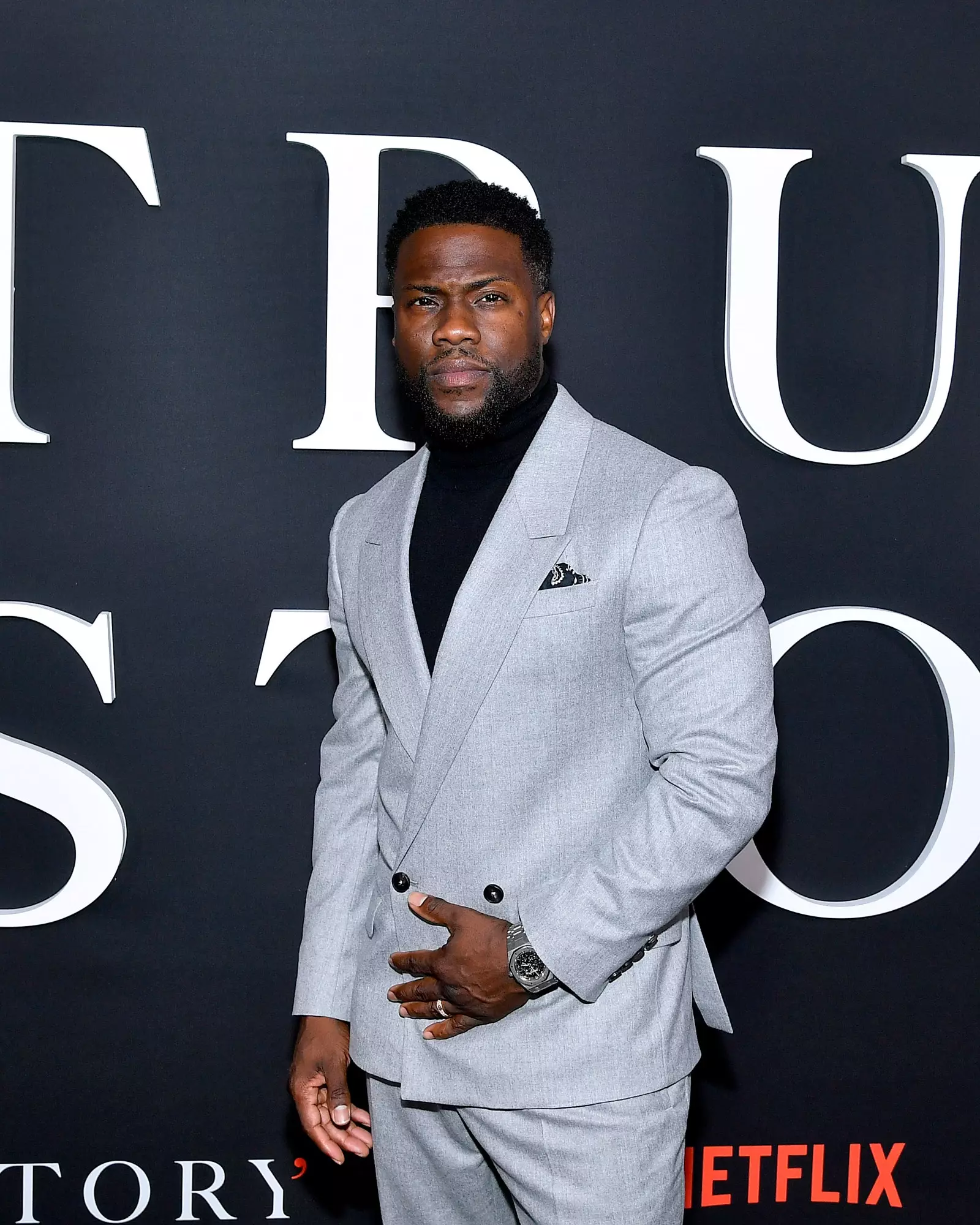 Kevin Hart Rawuh ing Screening Kisah Nyata Netflix