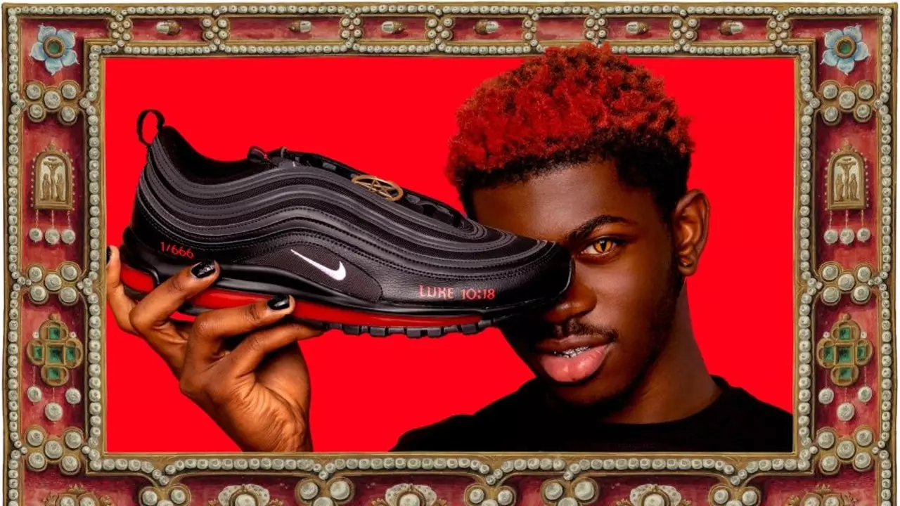 Ang Nike Air Max 97 ni Lil Nas X ay 'satanic' na sneakers na idinisenyo para tumapak sa impiyerno