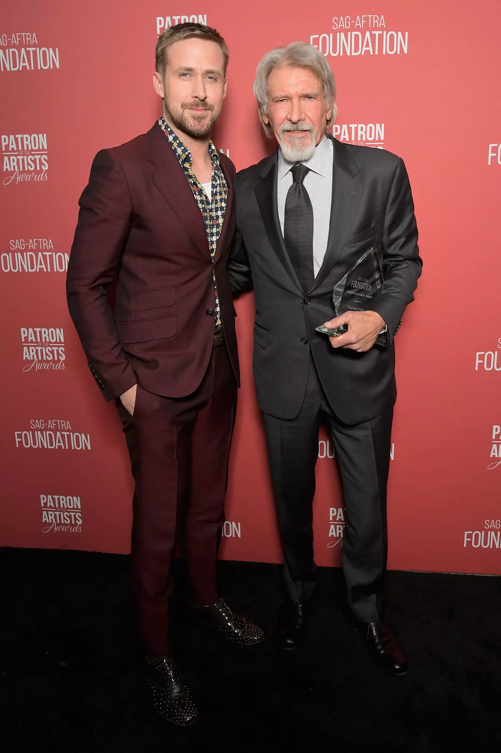 Ryan Gosling avec Harrison Ford.