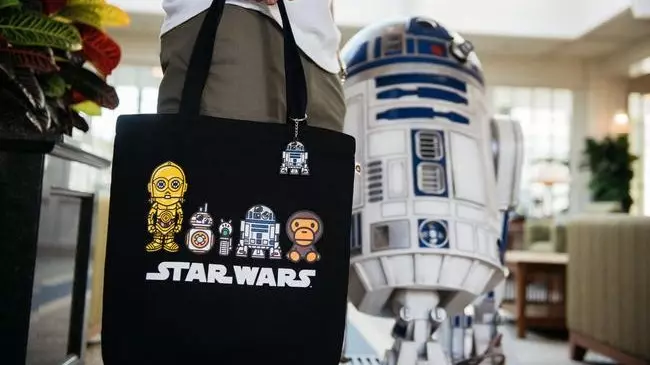 Koleksi BAPE x Star Wars mangrupikeun produk hype Natal ieu