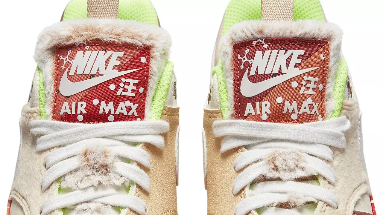 Itden ruhlanan Nike Air Max 1 iň gowy dostuňyz bilen gezmek üçin ajaýyp fantaziýa