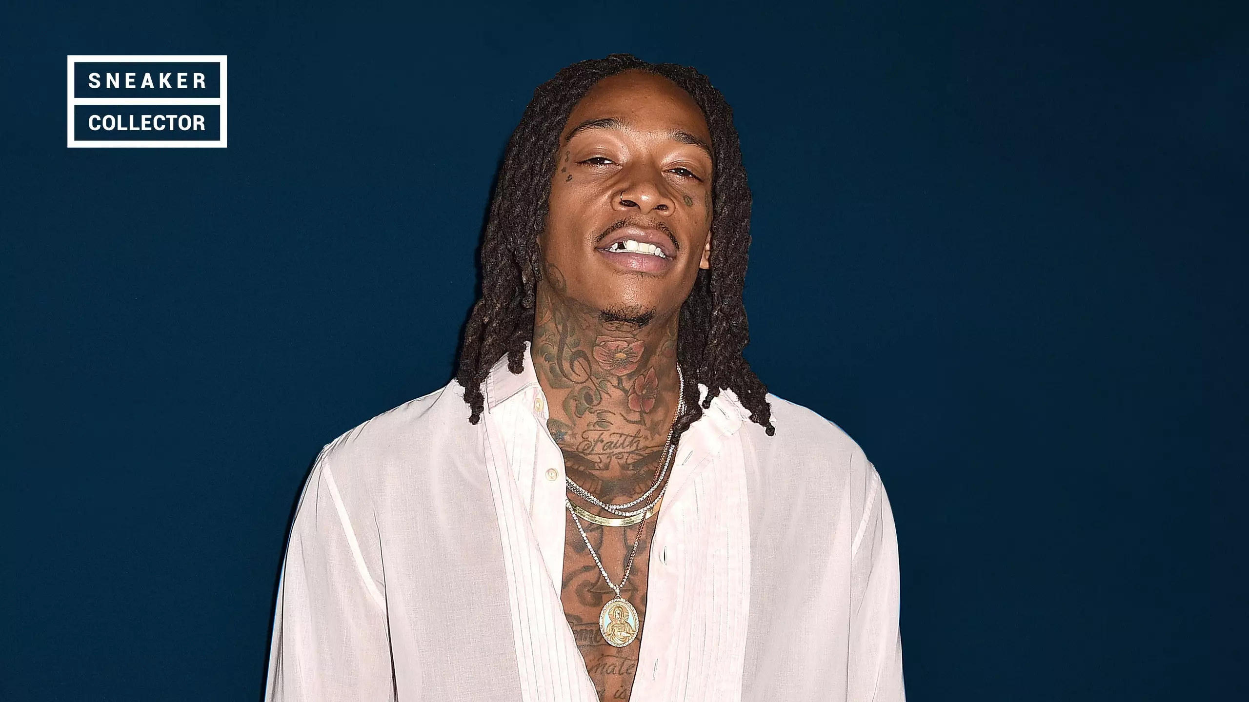 Wiz Khalifa a klenoty jeho kolekcie tenisiek Air Jordan Under Armour Nike Converse...