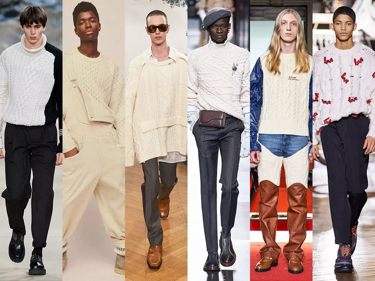 Neil Barrett Isabel Marant Givenchy Dior Erkekler Telfar ve Botter Sonbahar Kış 2020 2021.