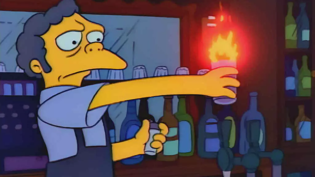 Simpsons adidas Superstar raara onwe ya nye fresisuis na Moe's flamed ZX 1000 bụ naanị amamihe.