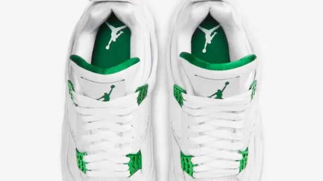 Air Jordan 4 Berde metalikoa