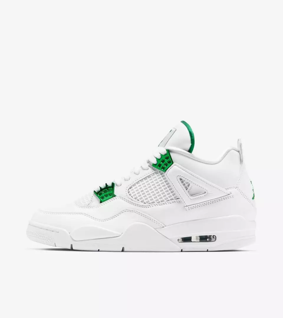 Air Jordan 4 vert métallisé