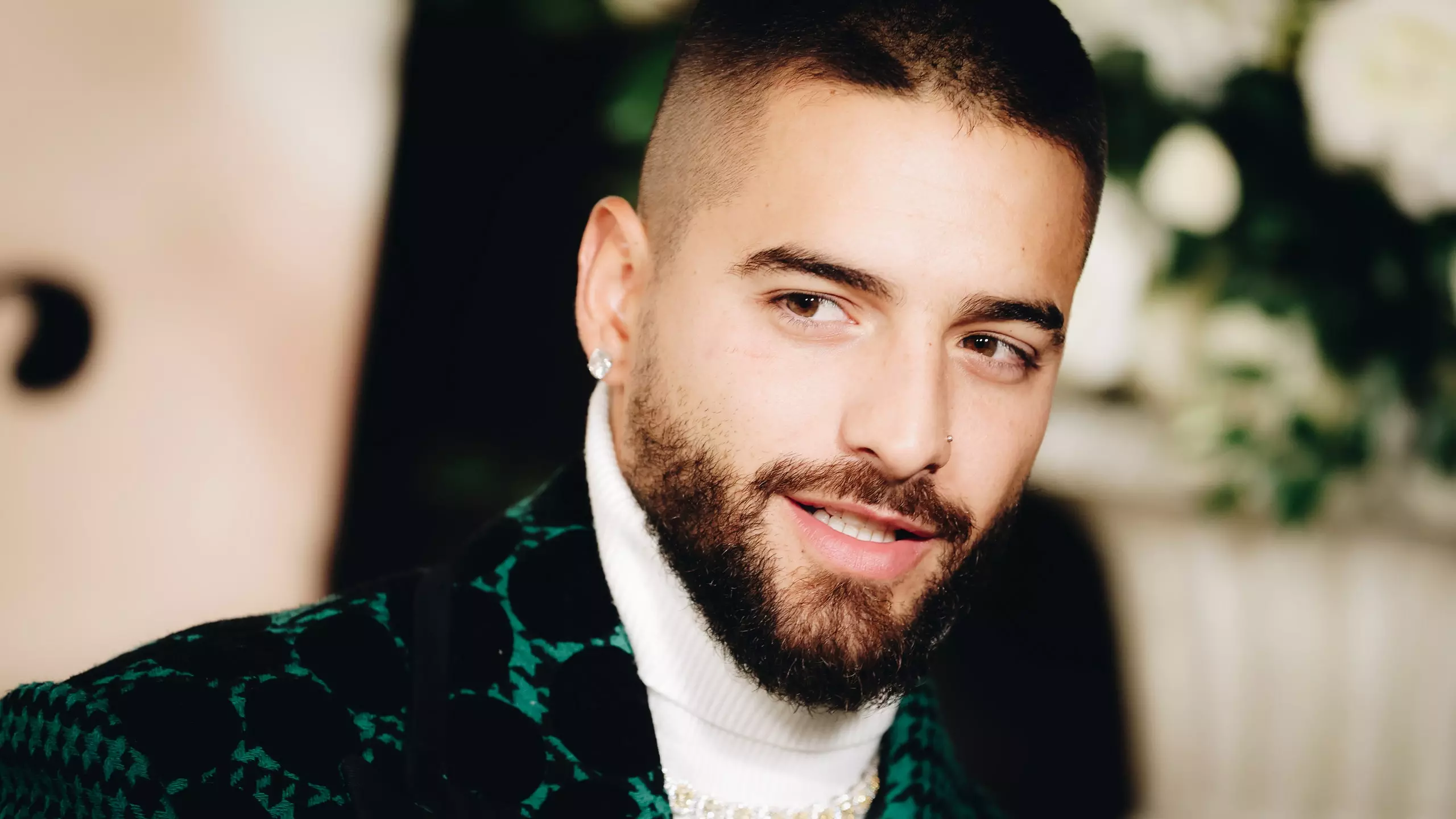 Maluma a farkon fim ɗin Marry Me a Los Angeles.