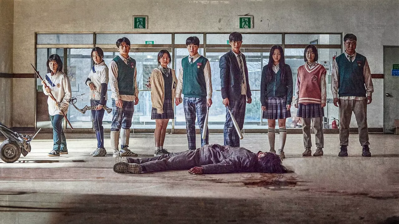 Netflix의 We're Dead는 한국의 좀비 공포 시리즈입니다.